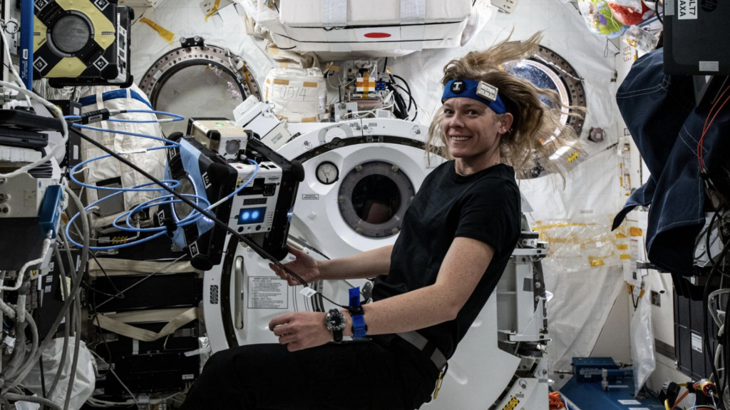 NASA Gives Space Biology a Workout: Astronauts Track Blood Flow and ...